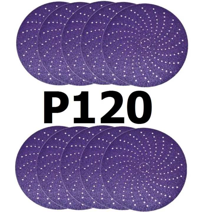 3M 31372 เบอร์ 120 (10แผ่น) กระดาษทรายกลมขัดแห้ง 6 คิวบิตรอน ทู ...
