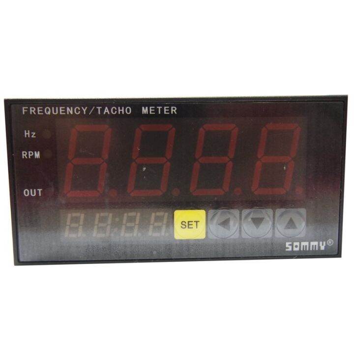 SOMMY Frequency meter FG8-RB10 series (Black) | Lazada.co.th