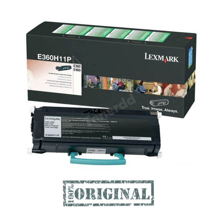 Lexmark E360,E460 (E360H11P) Original LaserJet Toner Cartridge มีรับประกัน | Lazada.co.th