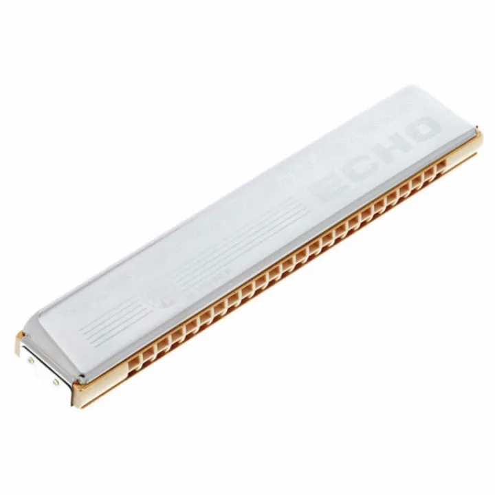 Hohner ฮาร์โมนิก้า Echo Tremolo คีย์ C 48 ช่อง (2509/48 Tremolo Harmonica Key C) | Lazada.co.th