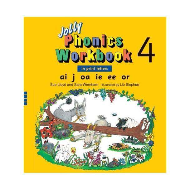(In Print letters) Jolly phonics workbook 4 | Lazada.co.th