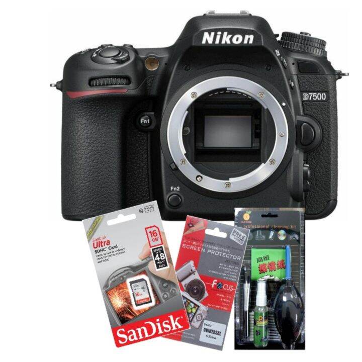 NIKON D7500(BODY) (ประกันร้าน EC-MALL 1 ปี) | Lazada.co.th
