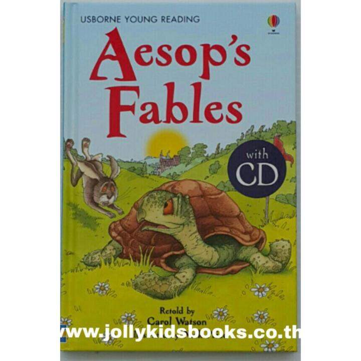 Aesop's Fables + CD ปกแข็ง เหมาะสำหรับหรับ 5+ | Lazada.co.th