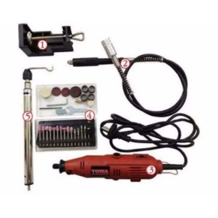 TOWA เครื่องเจียแกนสายอ่อน 3mm.HG-3 | Lazada.co.th