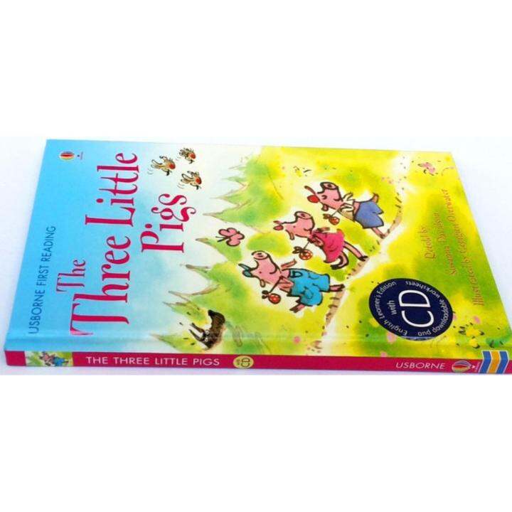 The Three Little Pigs + CD ปกแข็ง เหมาะสำหรับหรับ 5+ | Lazada.co.th