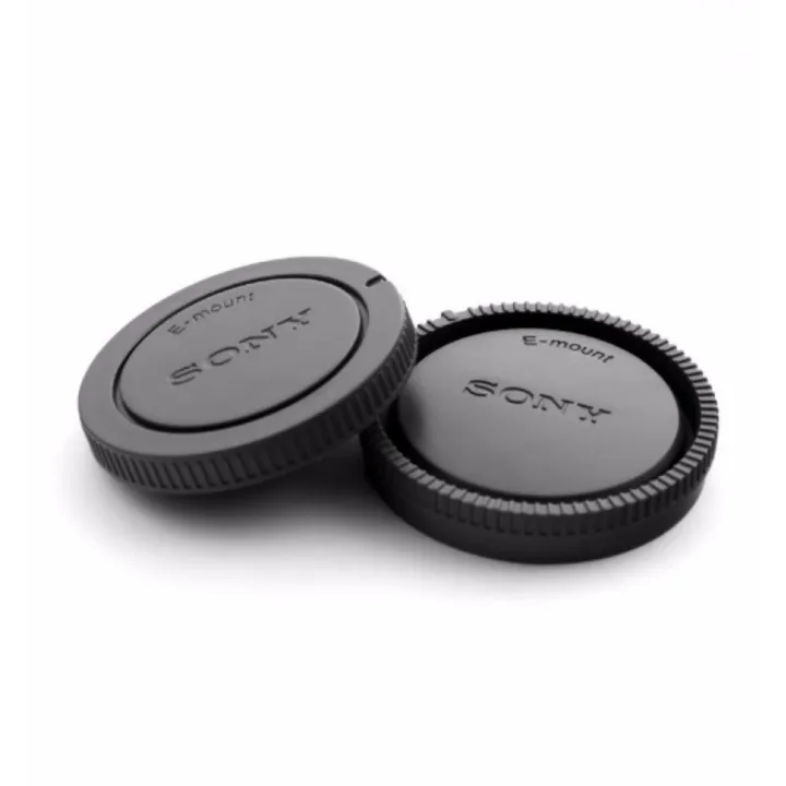 Rear Lens Cap ฝาปิดท้ายเลนส์ + Body Cap ฝาปิดบอดี้ SONY E-mount ...