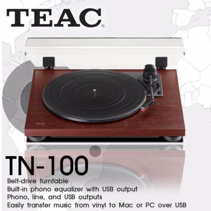 TEAC TN-100 - 3-speed USB Turntable | Lazada.co.th