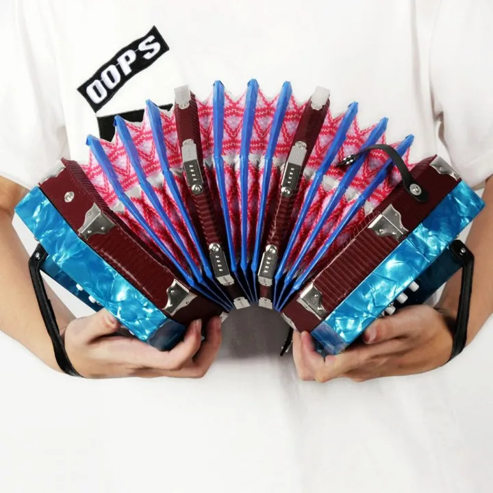 Concertina Accordion 20 ปุ่ม 40 - Reed สไตล์แองโกลพร้อมกระเป๋าถือ ...