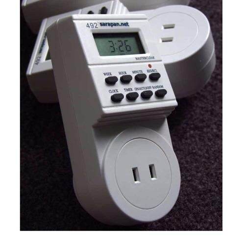 Weekly Digital Timer เครื่องตั้งเวลาเปิด ปิดไฟ/ เครื่องใช้ไฟฟ้า ...