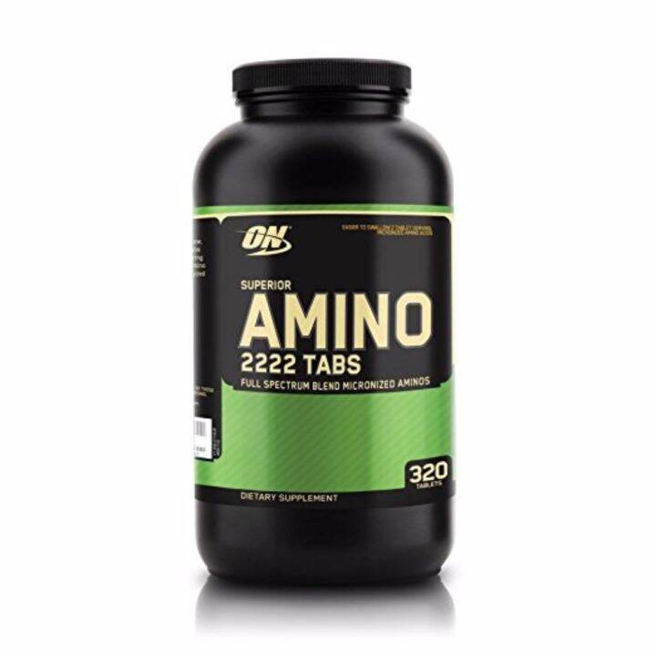 OPTIMUM NUTRITION GENUINE PRODUCT TRUE STRENGTH ON AMINO 2222 TABS 320 ...