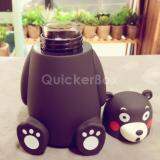 Cute Cartoon Glass Cup KUMAMON กระติกน้ำหมีคุมะมง ขนาด 300ml | Lazada.co.th
