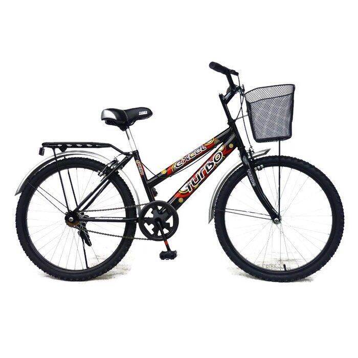 Turbo Bicycle จักรยาน รุ่น 24" Excel สีดำ | Lazada.co.th