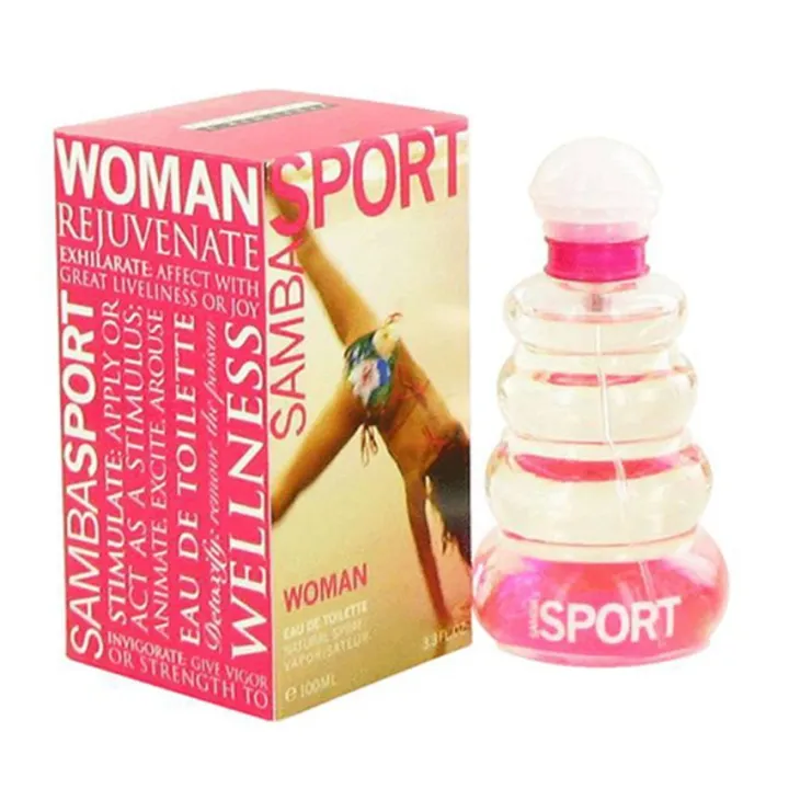 Perfumer`s Workshop Samba Sport Woman EDT 100 ml. (พร้อมกล่อง) | Lazada.co.th