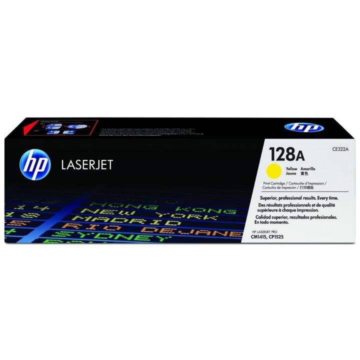 HP 128A Yellow LaserJet Toner (CE322A) | Lazada.co.th