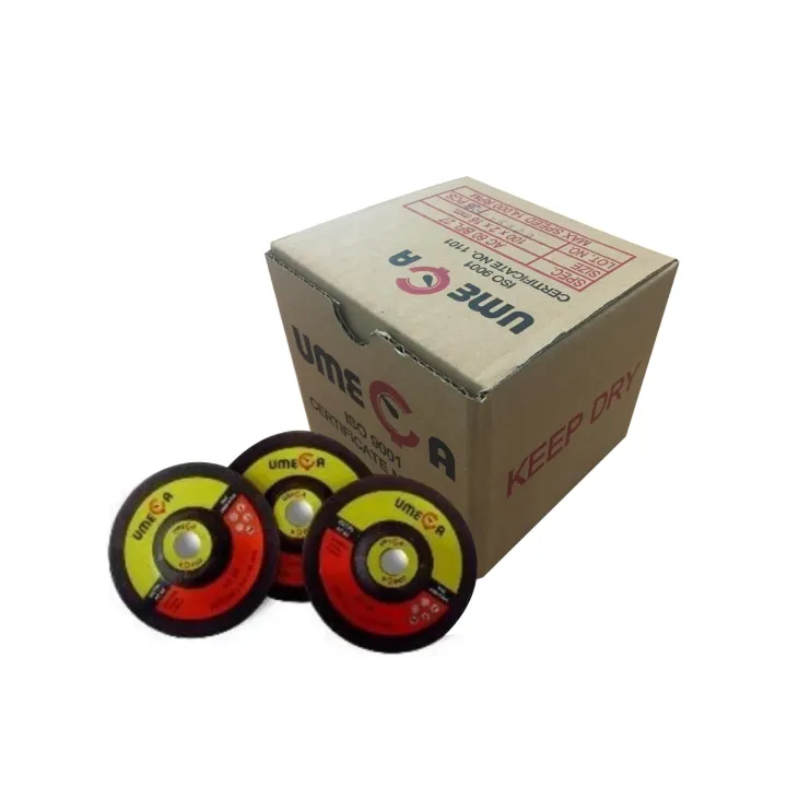 UMEGA แผ่นเจียเหล็ก ø4 - บาง 2 มม. (กล่องละ 25ใบ) | Lazada.co.th