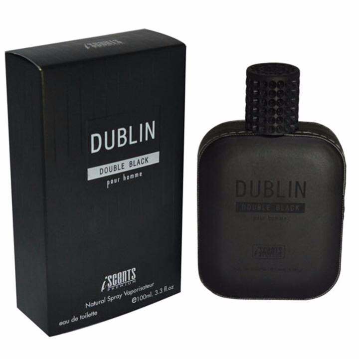 Dublin Double Black Pour Homme EAU De Parfum น้ำหอมผู้ชายกลิ่นไฮโซนุ่มลึกอบอุ่นผสานความเซ็กซี่ ...