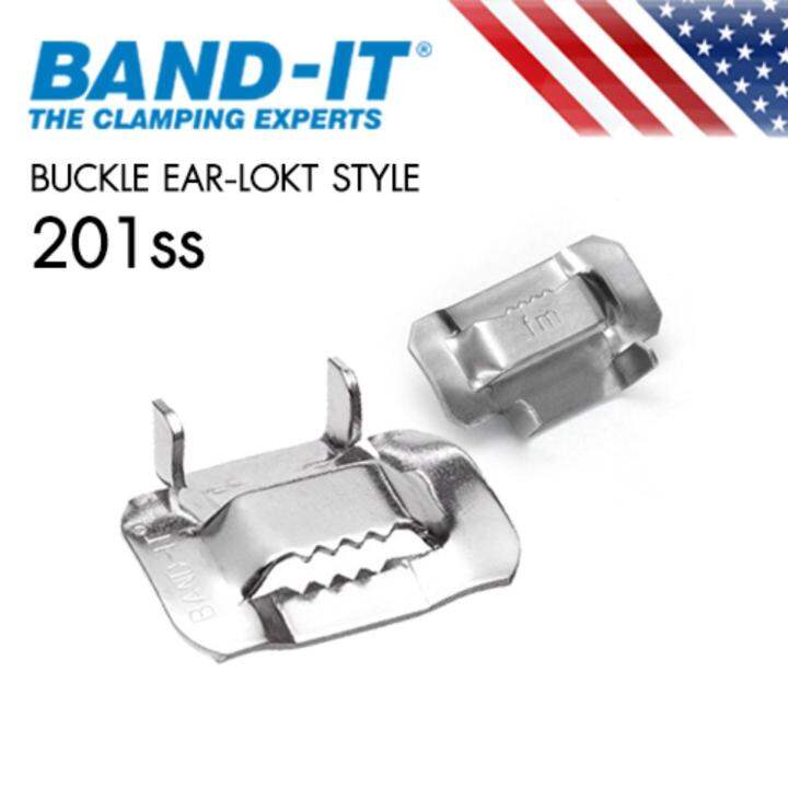 Band-lt กิ๊บรัดสแตนเลส 201SS No.BIC25499 ขนาด 1/2" 100 ชิ้น/กล่อง ...