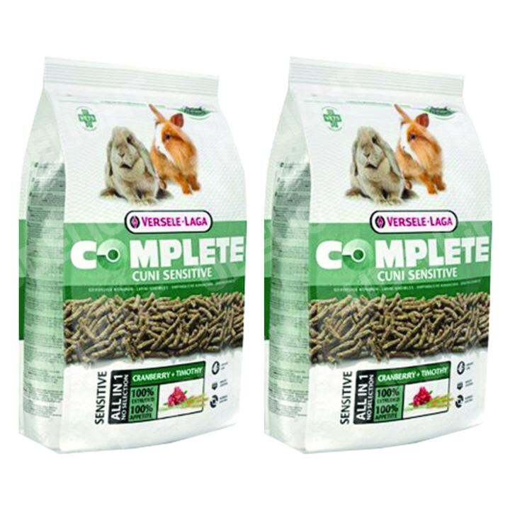 Versele-Laga Cuni Sensitive All in 1 Cranberry & Timothy (dwarf) Rabbit ...