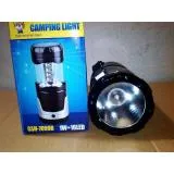 ตะเกียงไฟฉาย ไฟฉาย ไฟแคมป์ปิ้ง GSH-7099A Camping Lamp Solar Zoom 1W+6LED | Lazada.co.th