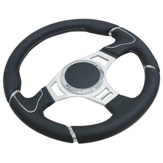 พวงมาลัย MOMO แท้ Millenium Sport Grey W-MO-MILLENIUM-GREY (สีดำ) | Lazada.co.th