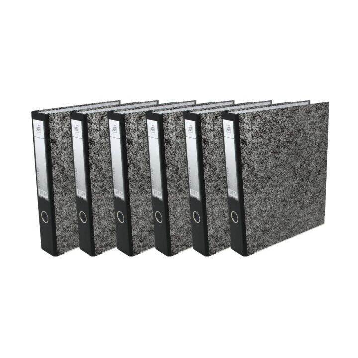 แฟ้ม UD FILE แฟ้มสันกว้าง F4 สัน 2 นิ้ว 691F จำนวน 6 ชิ้น - Black ...