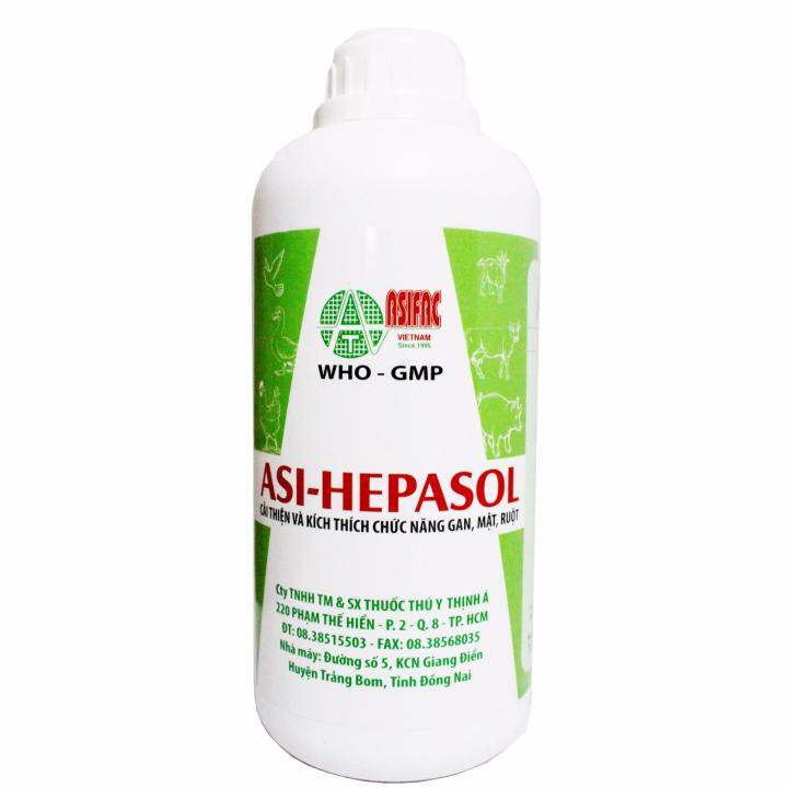 Thuốc cải thiện và kích thích chức năng gan, mật, ruột Asi-HEPASOL (1 ...